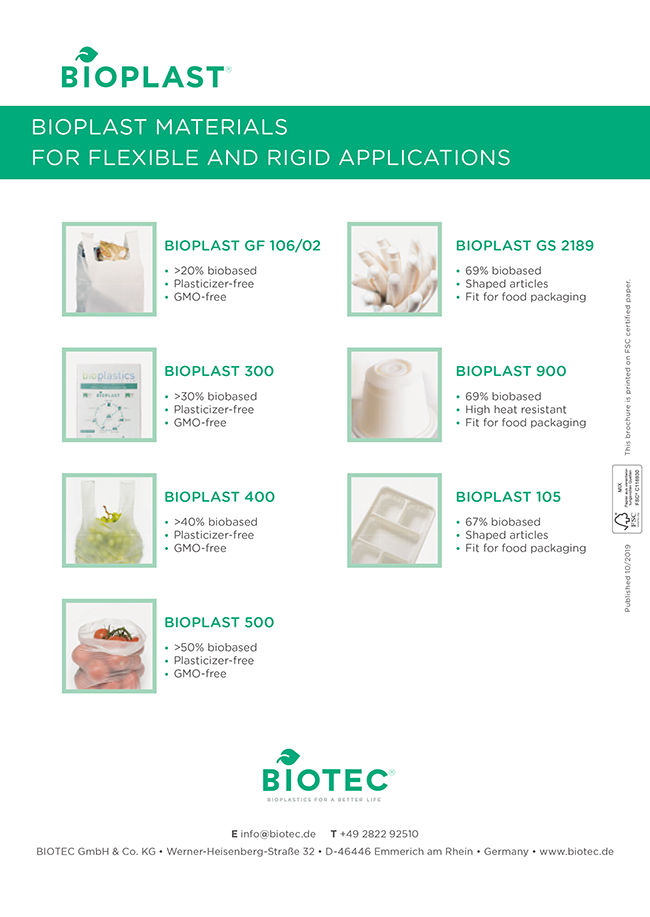BIOTEC 生物降解塑料Bioplast-友洽（上海）国际贸易有限公司 官网