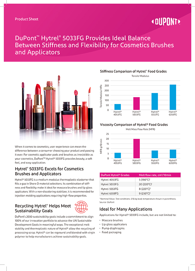 杜邦 Hytrel( TPEE热塑性聚酯)-企业官网