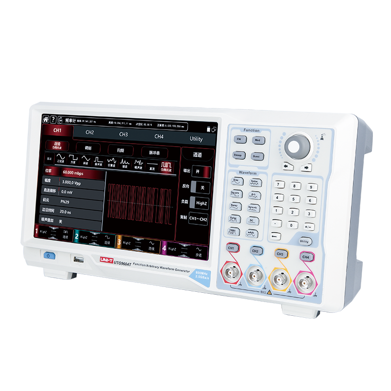 优利德函数/任意波形发生器UTG9354T/UTG9504T/UTG9604T-成都虹威科技有限公司