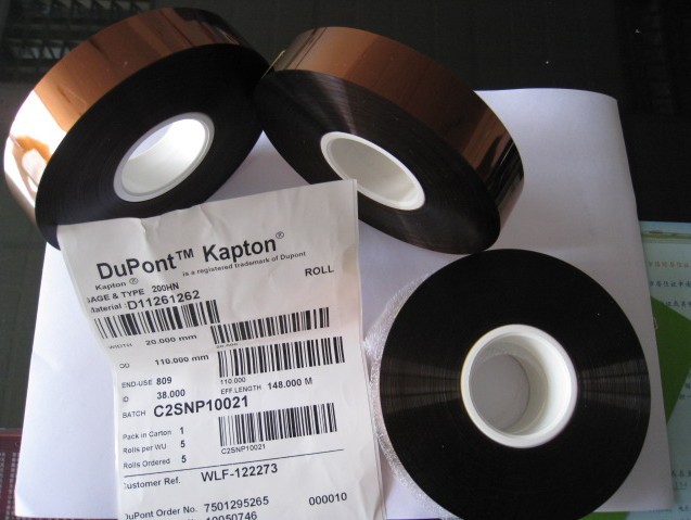 KAPTON 100HN,200HN,300HN,500HN PI薄膜 聚酰亚胺薄膜 东莞市（昆山）星乐电子绝缘材料