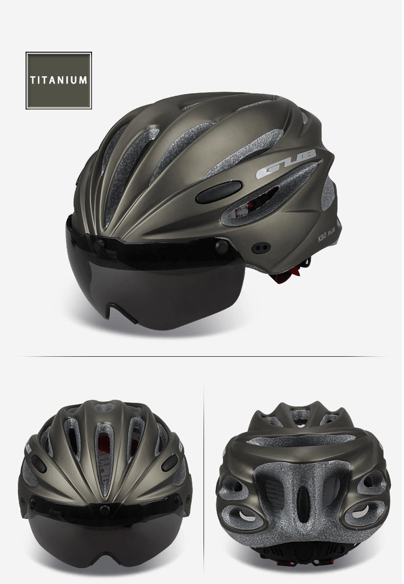 GUB K80 Plus With Lens Helmet -深圳市金盟自行车贸易有限公司