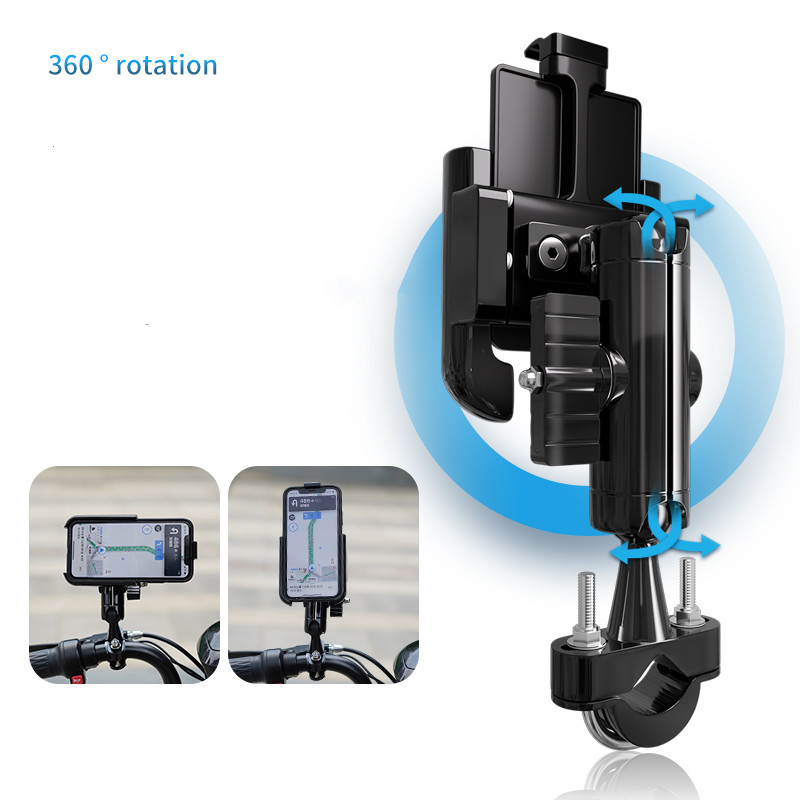 GUB P50 Aluminum Phone Holder( U-clip type)-深圳市金盟自行车贸易有限公司