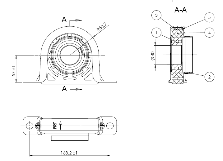 HB4016A,212028-1X Center Bearing-official website