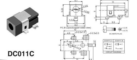 DC插座DC011C-企业官网