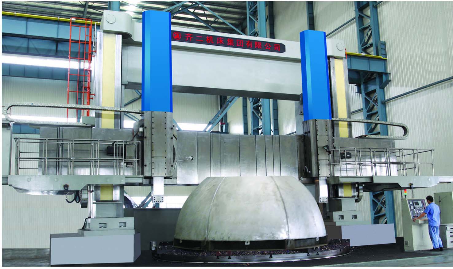 CNC Vertical Turning Lathe with Two Columns -QIER-齐齐哈尔二机床（集团）有限责任公司英文网站